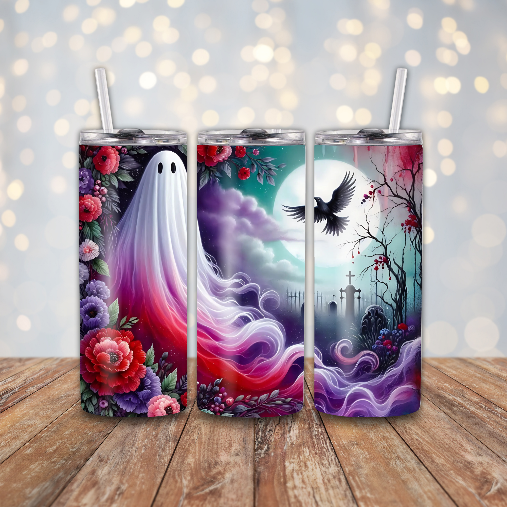 Gothic Ghost Sublimation Transfers – charmalicious-shop