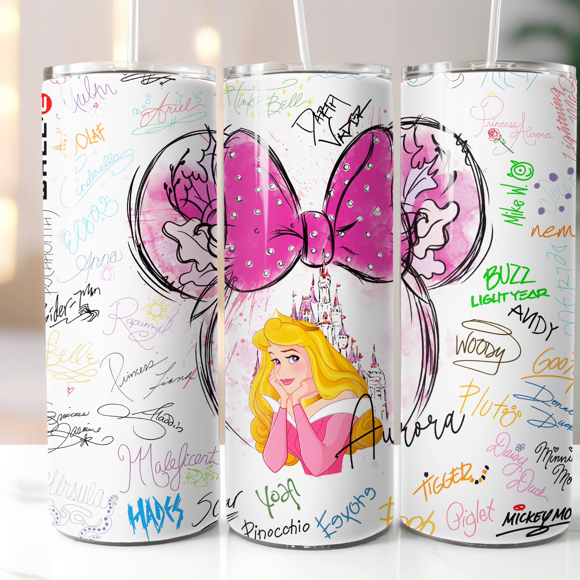 Disney Aurora Autograph, Sublimation, Ready to Print, Ready To Press ...