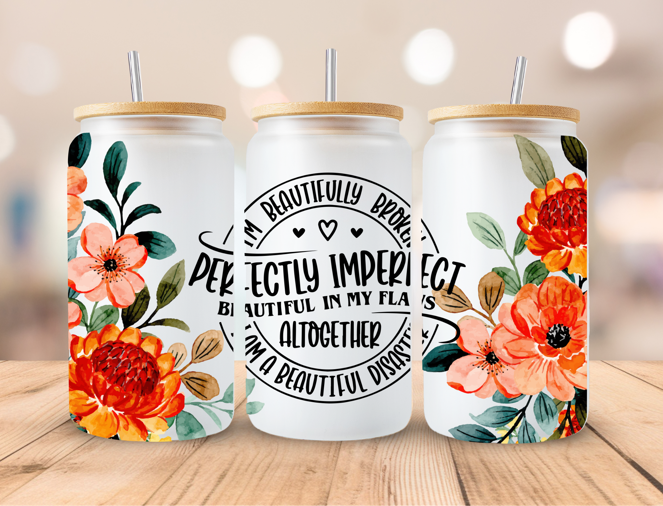 Perfectly Imperfect, Sublimation Transfers – charmalicious-shop