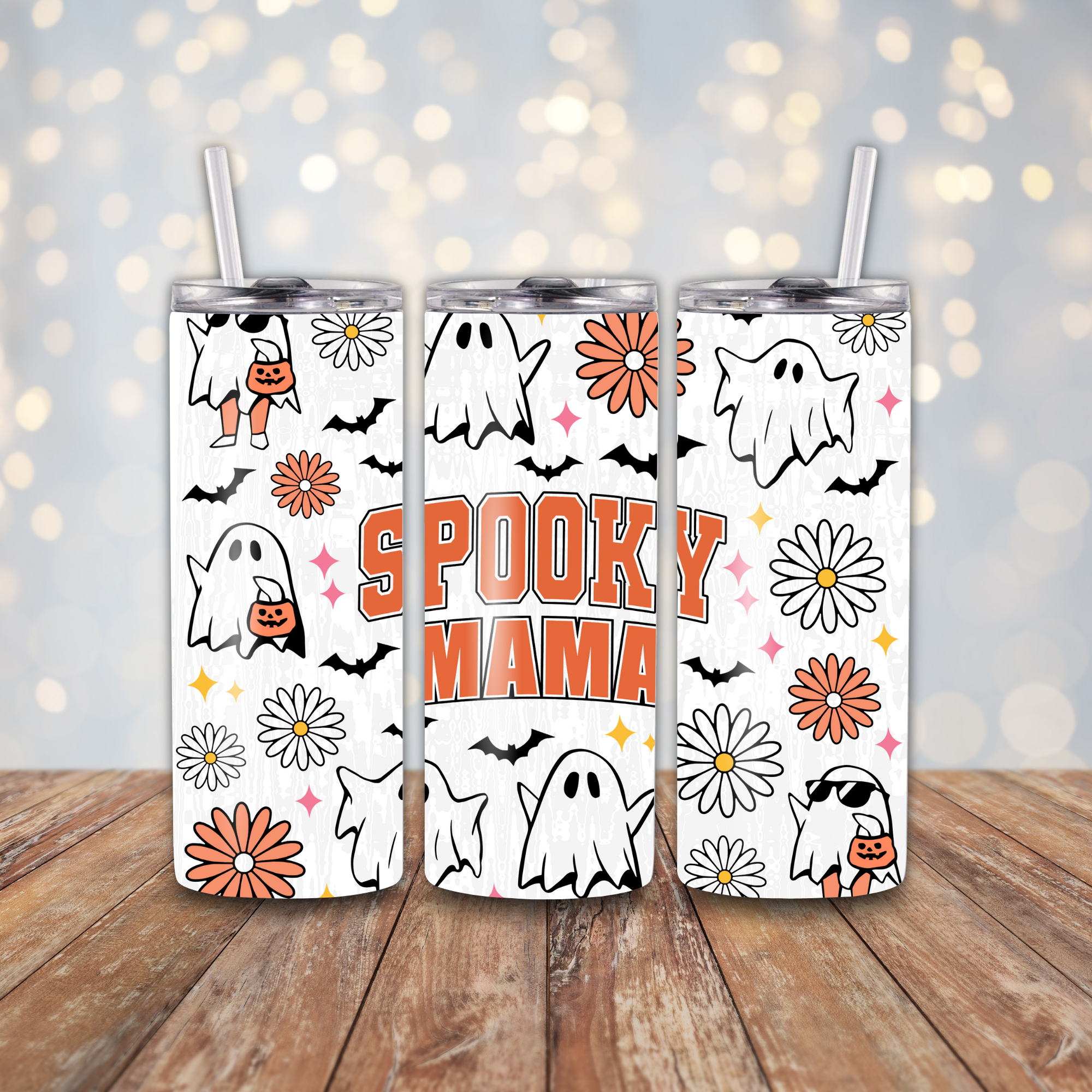 Spooky Mama Ghost Sublimation Transfers – charmalicious-shop