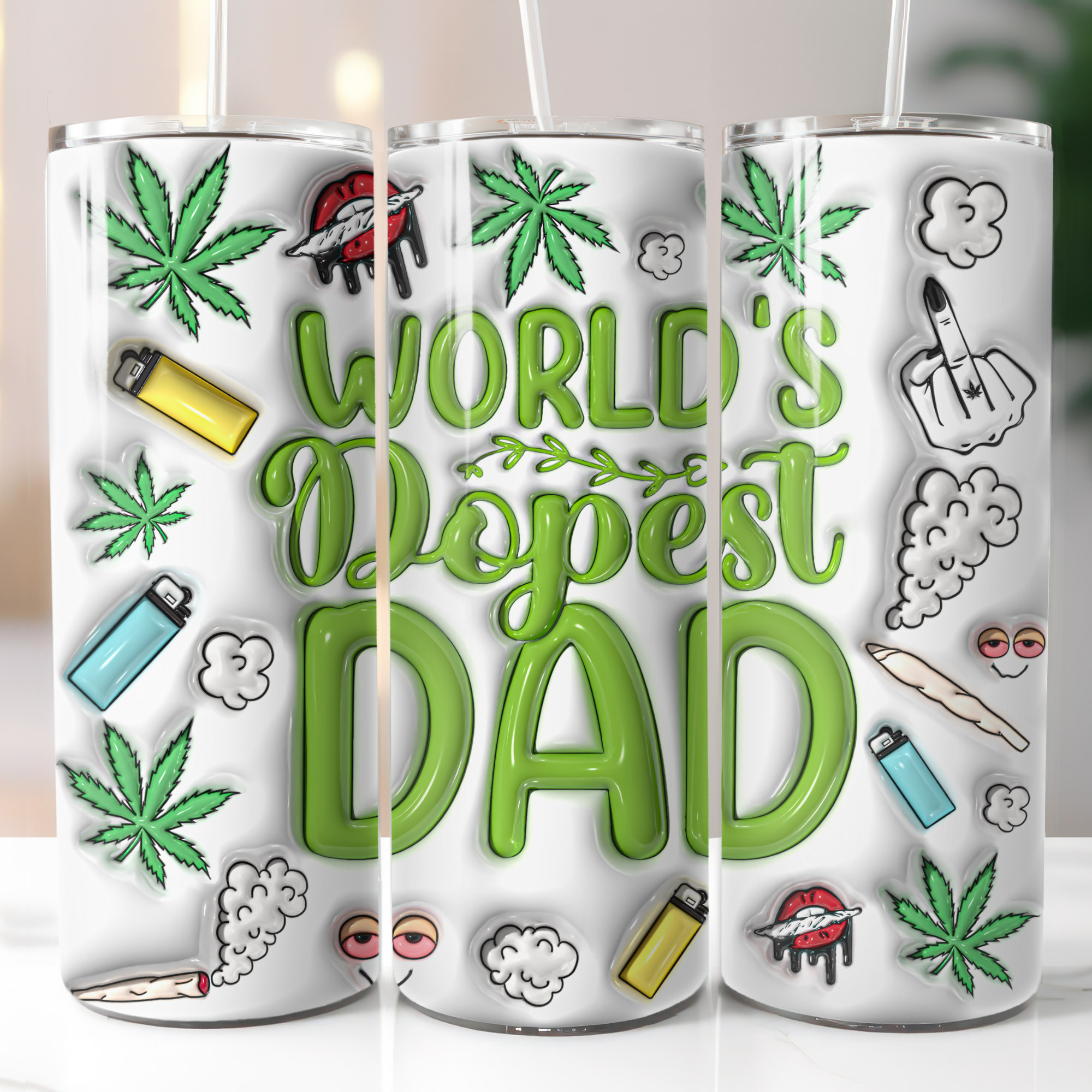 3D Puffy Weed, Sublimation Transfer – charmalicious-shop